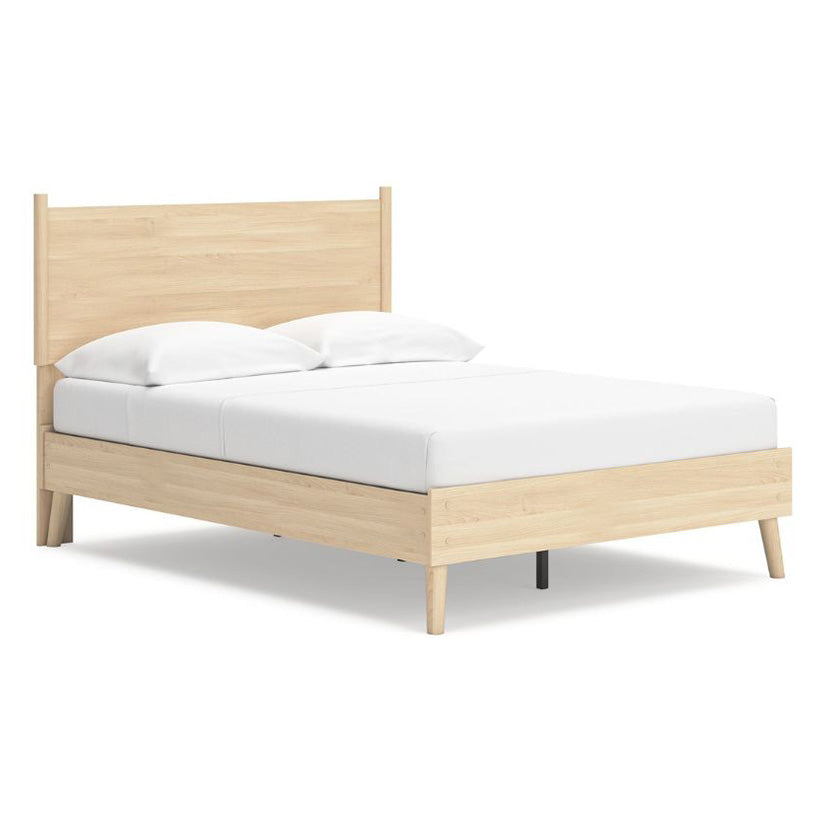 Cabinella - Tan - Full Platform Bed – Furniture Warehouse Ohio