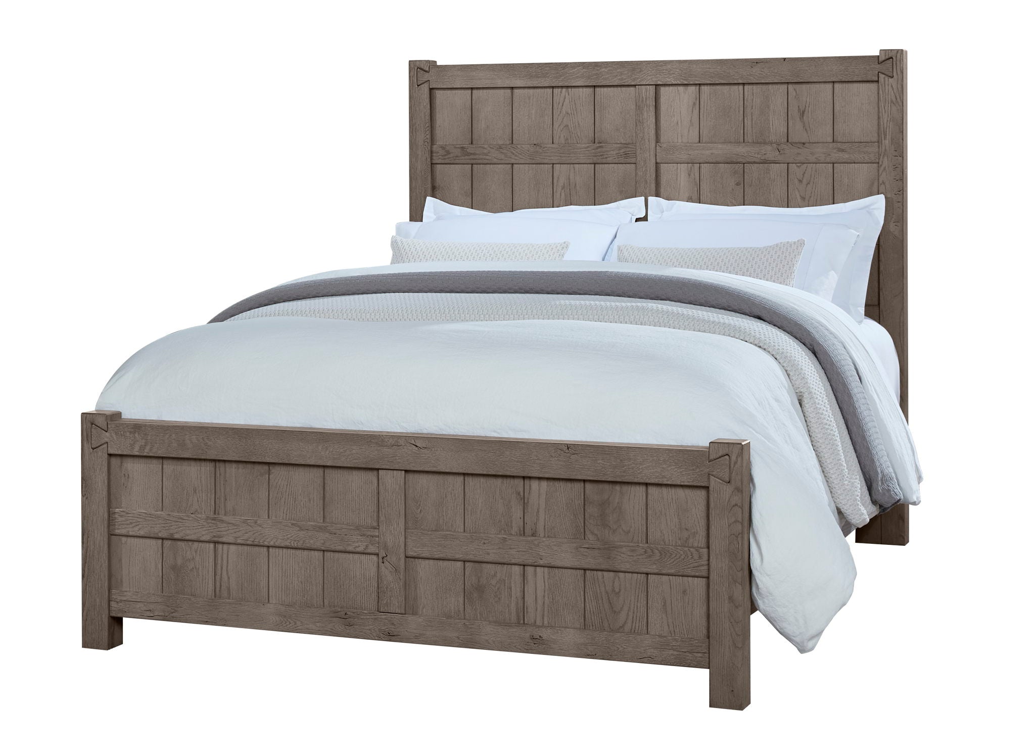 Dovetail - Queen Board & Batten Bed - Mystic Grey – Furniture Warehouse Ohio