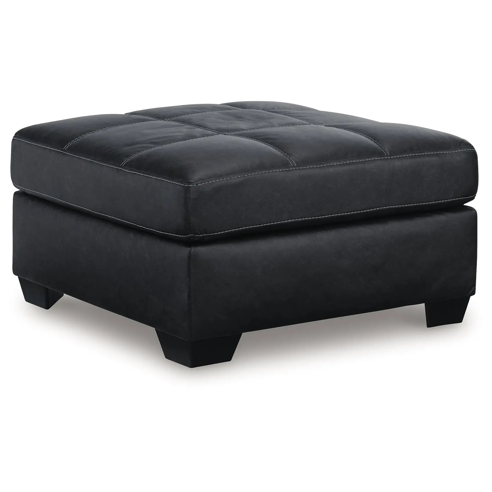 Barlin Mills - Carbon - Oversized Accent Ottoman – Furniture Warehouse Ohio