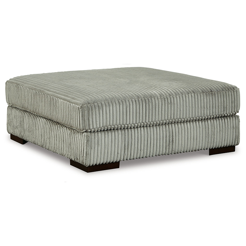Lindyn - Fog - Oversized Accent Ottoman – Furniture Warehouse Ohio