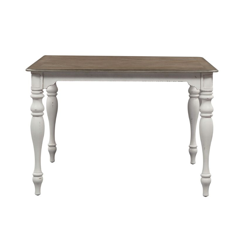 Magnolia Manor - Gathering Leg Table - White – Furniture Warehouse Ohio