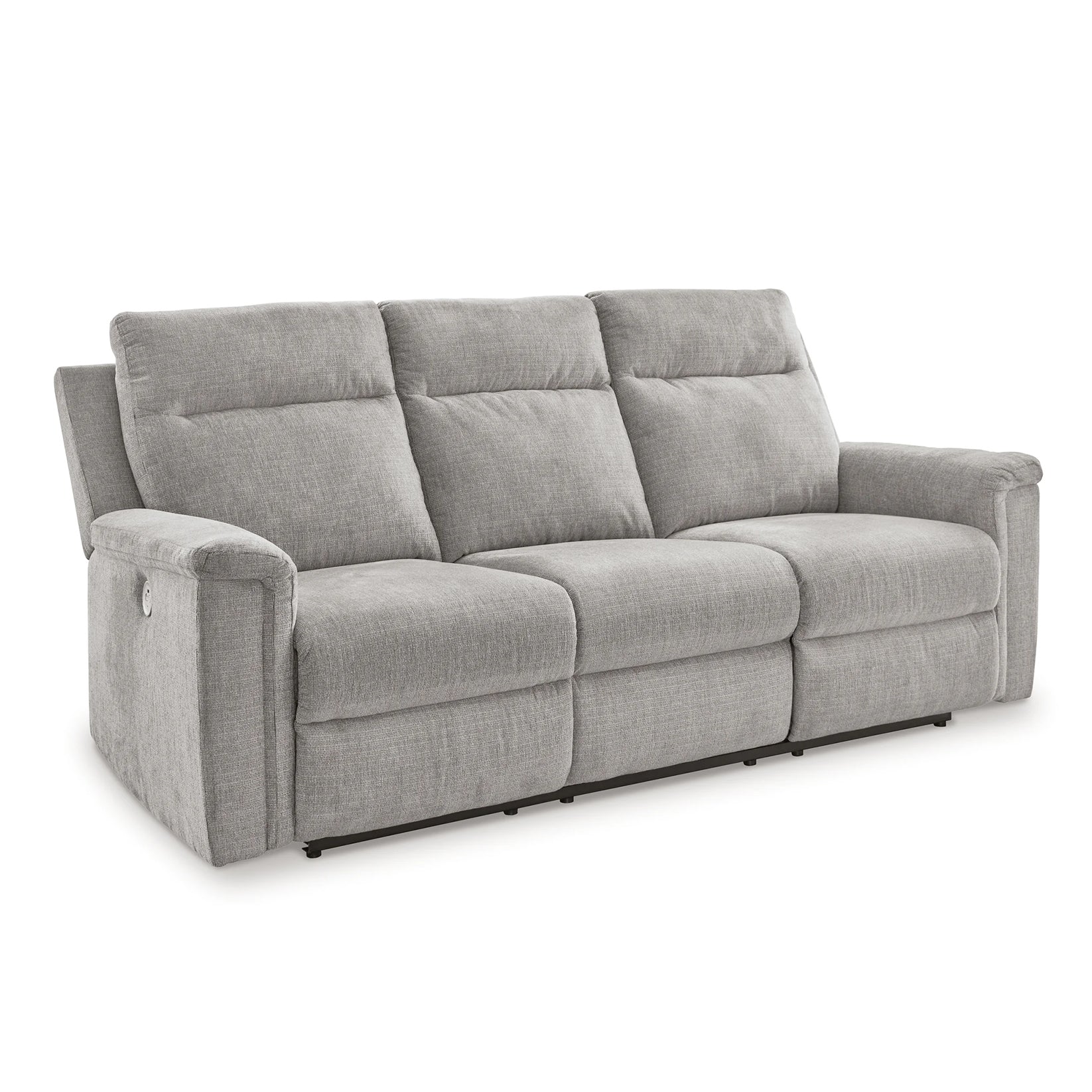 Barnsana - Ash - Power Reclining Sofa – Furniture Warehouse Ohio