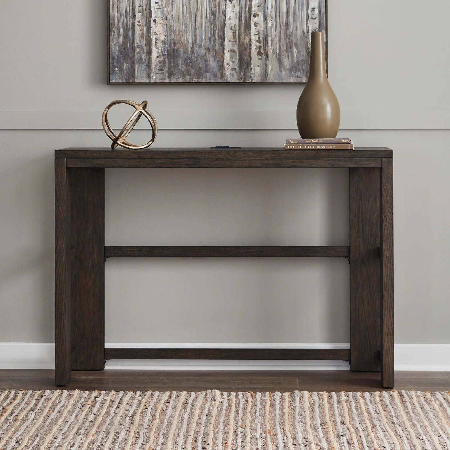 Harrison - Console Table - Brown – Furniture Warehouse Ohio