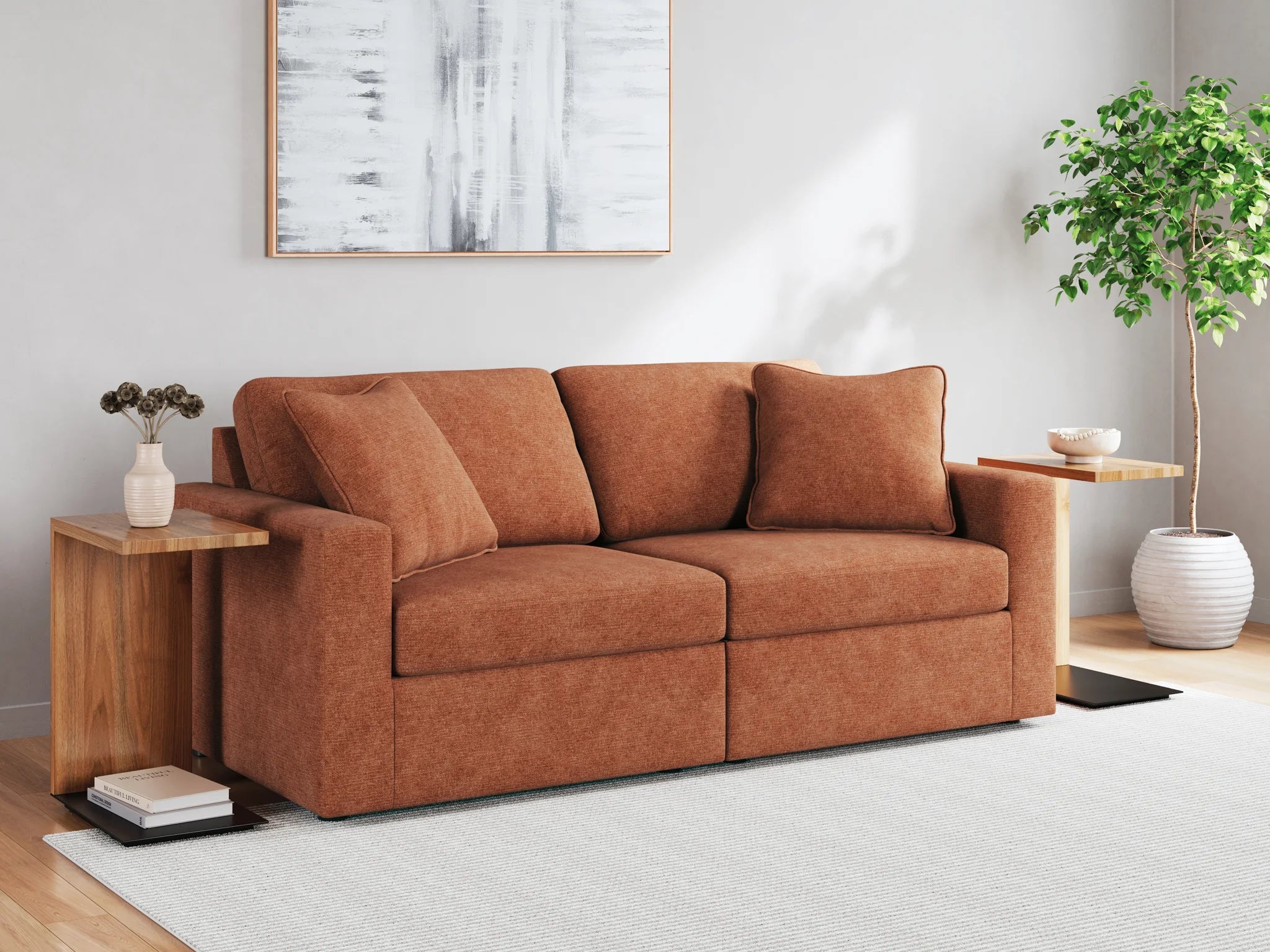Modmax - Spice - 2-Piece Sectional – Furniture Warehouse Ohio