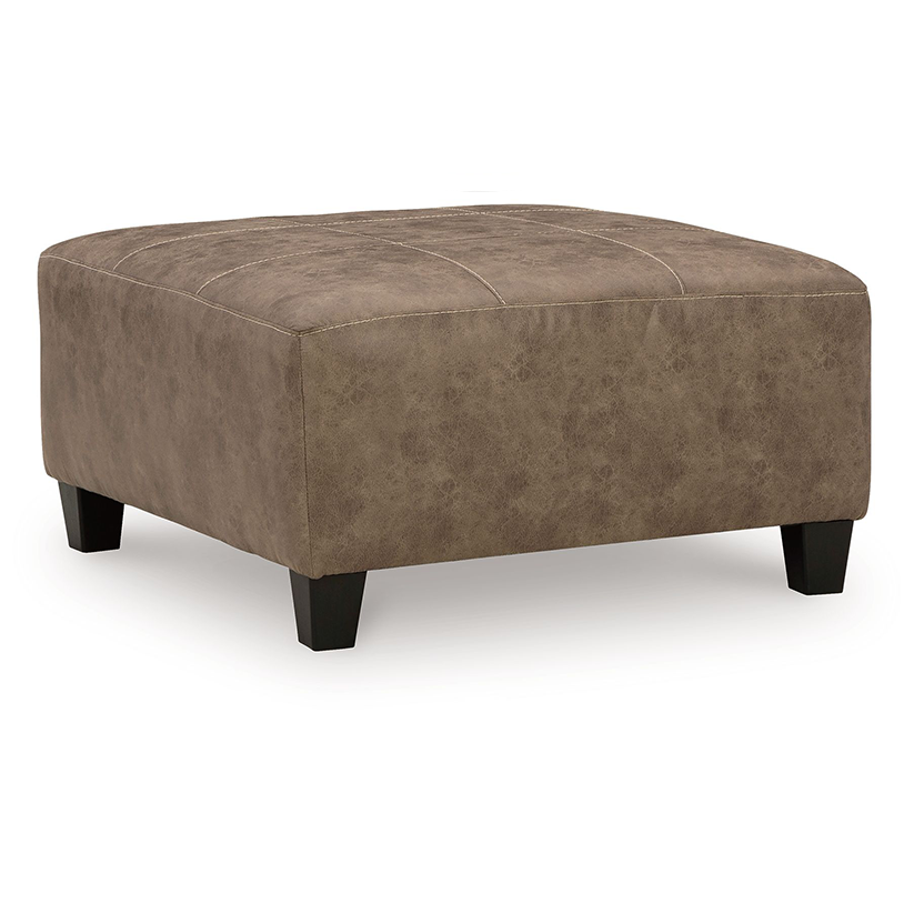 Navi - Fossil - Oversized Accent Ottoman – Furniture Warehouse Ohio