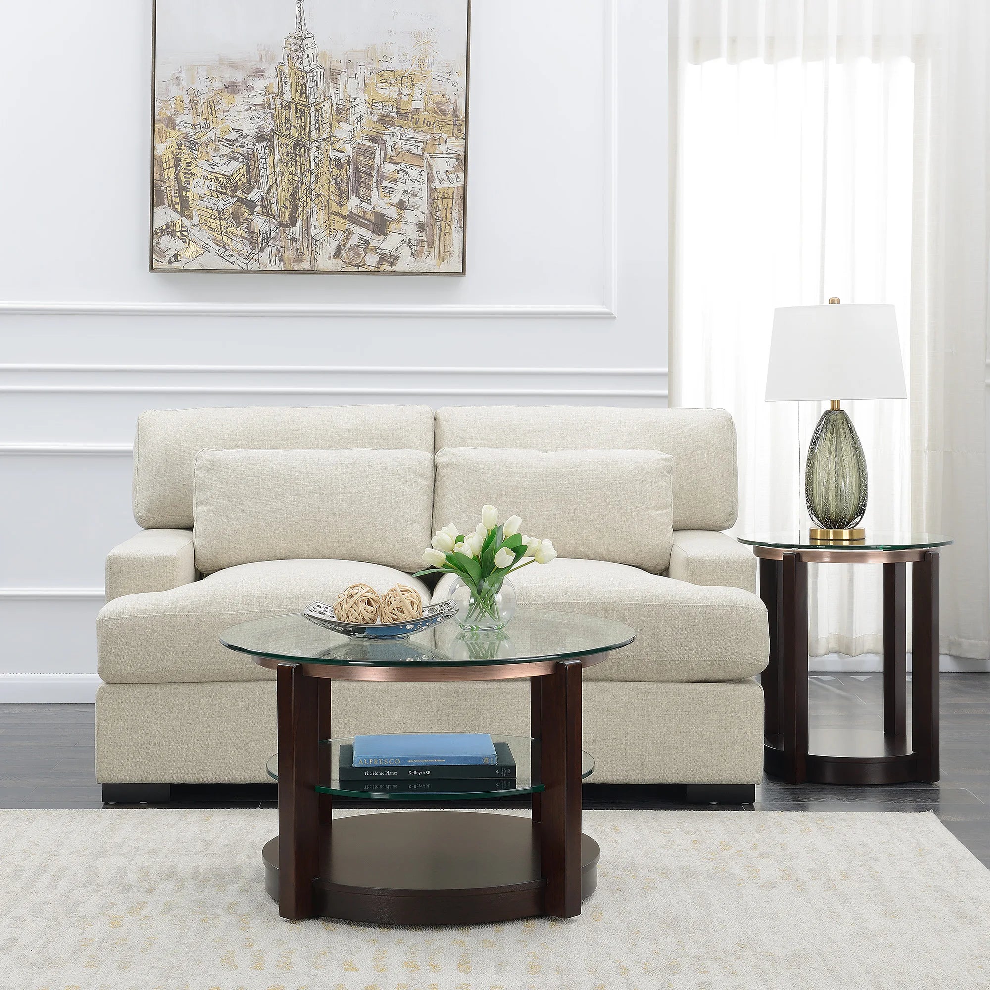 Elsa - Coffee Table - Espresso – Furniture Warehouse Ohio