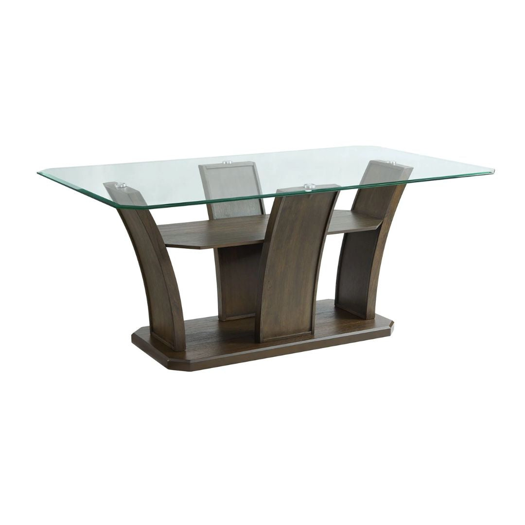 Dapper - Rectangular Standard Dining Table - Walnut – Furniture ...