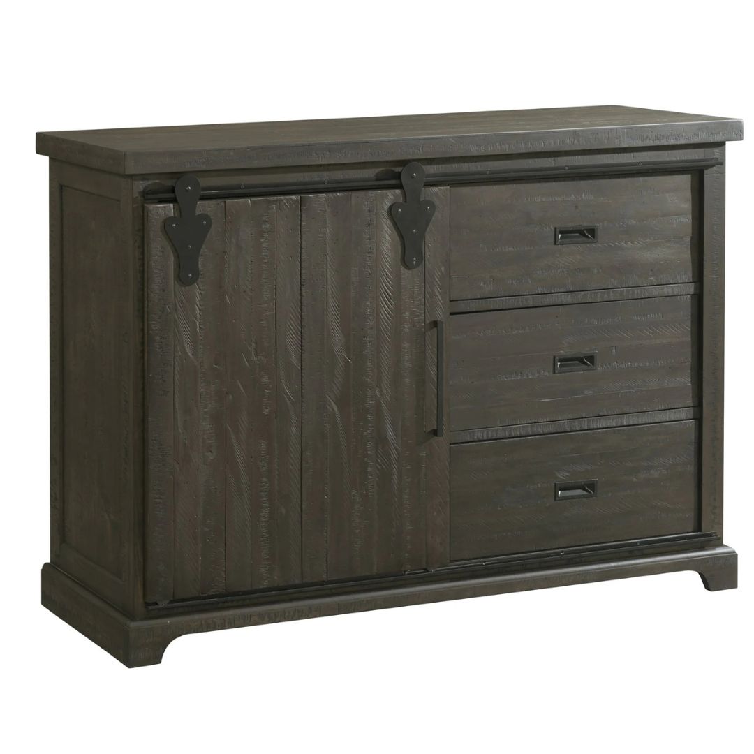 Stone - Server - Smokey Walnut – Furniture Warehouse Ohio