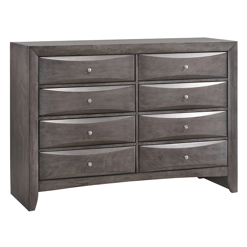 Emily - Dresser (Sturdy) - Gray – Furniture Warehouse Ohio