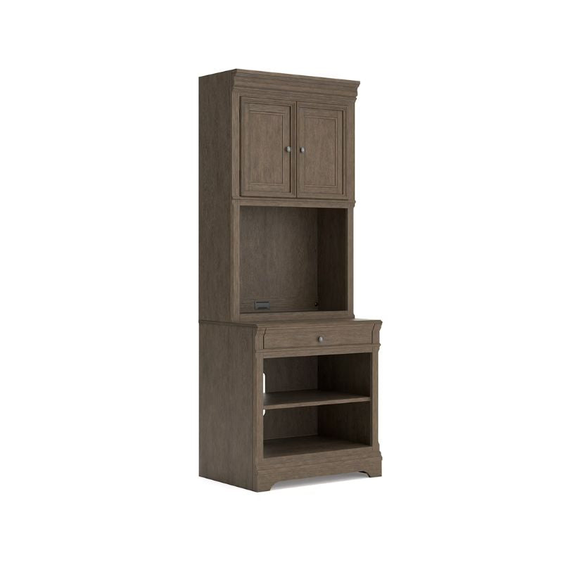 Janismore - Weathered Gray - Bookcase – Furniture Warehouse Ohio