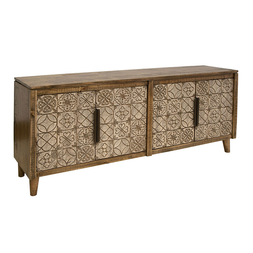 Talavera - Console - Walnut Brown – Furniture Warehouse Ohio