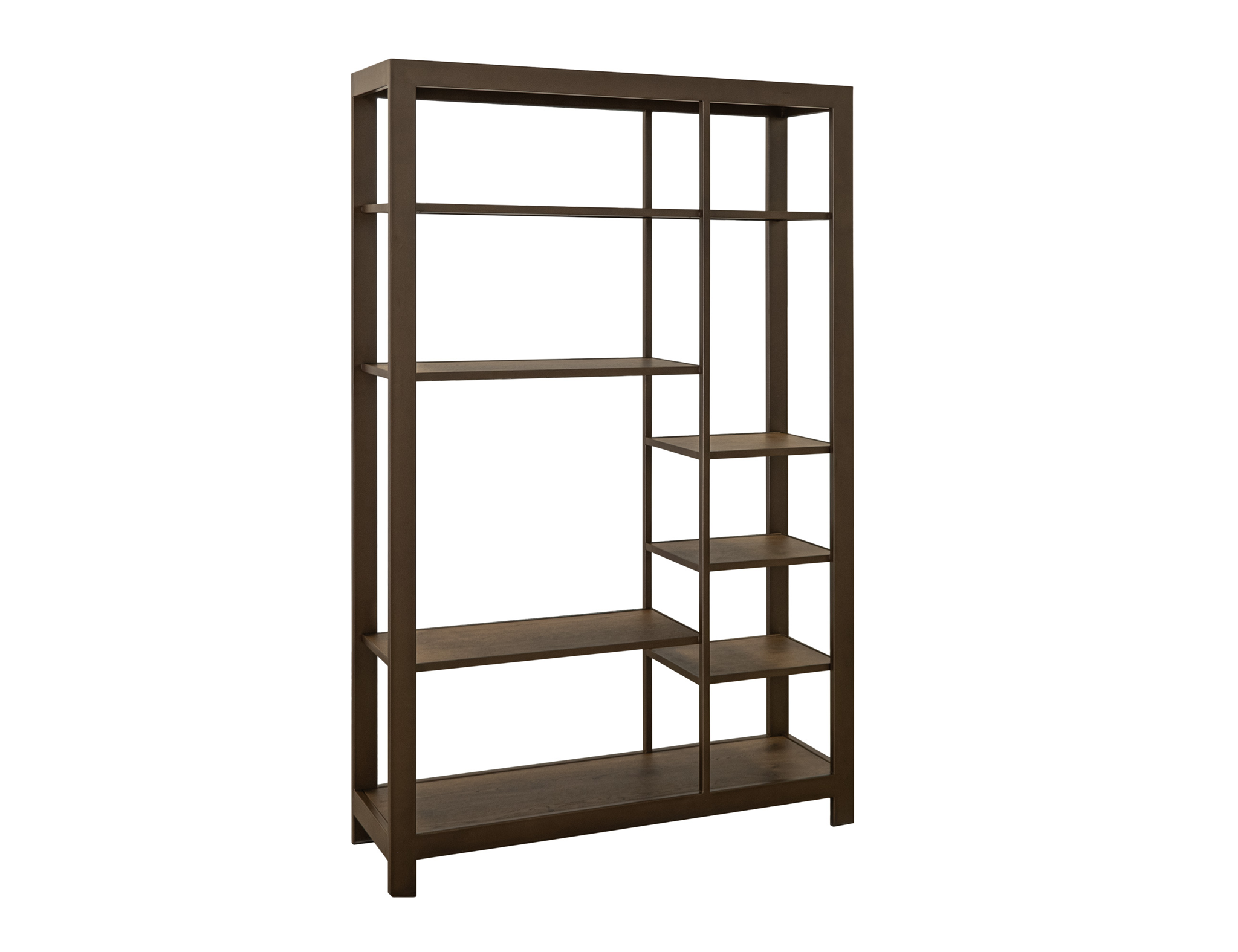 Novus Lodge - Bookcase - Brown – Furniture Warehouse Ohio