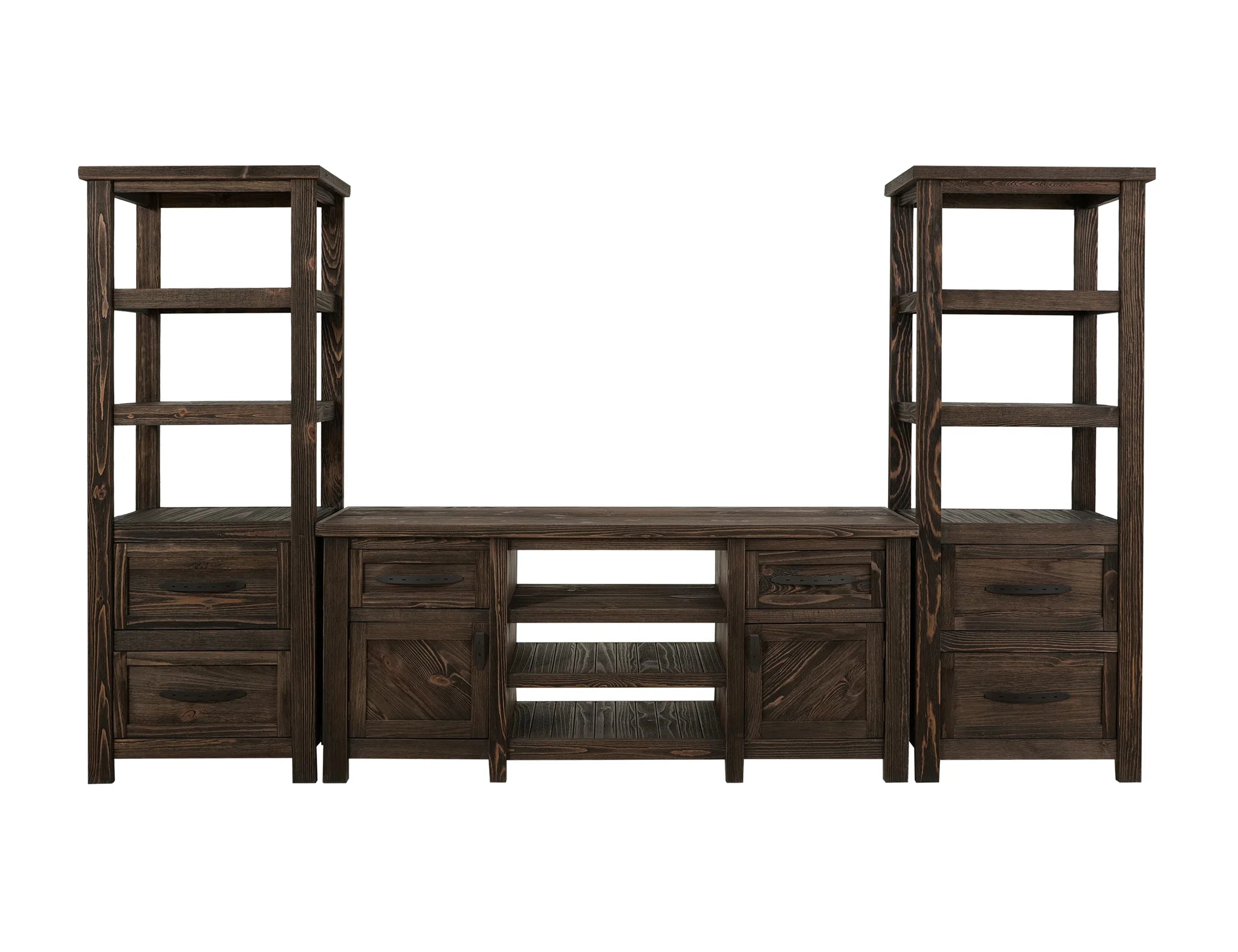 Dutton - Wall Unit - Rookwood Brown – Furniture Warehouse Ohio