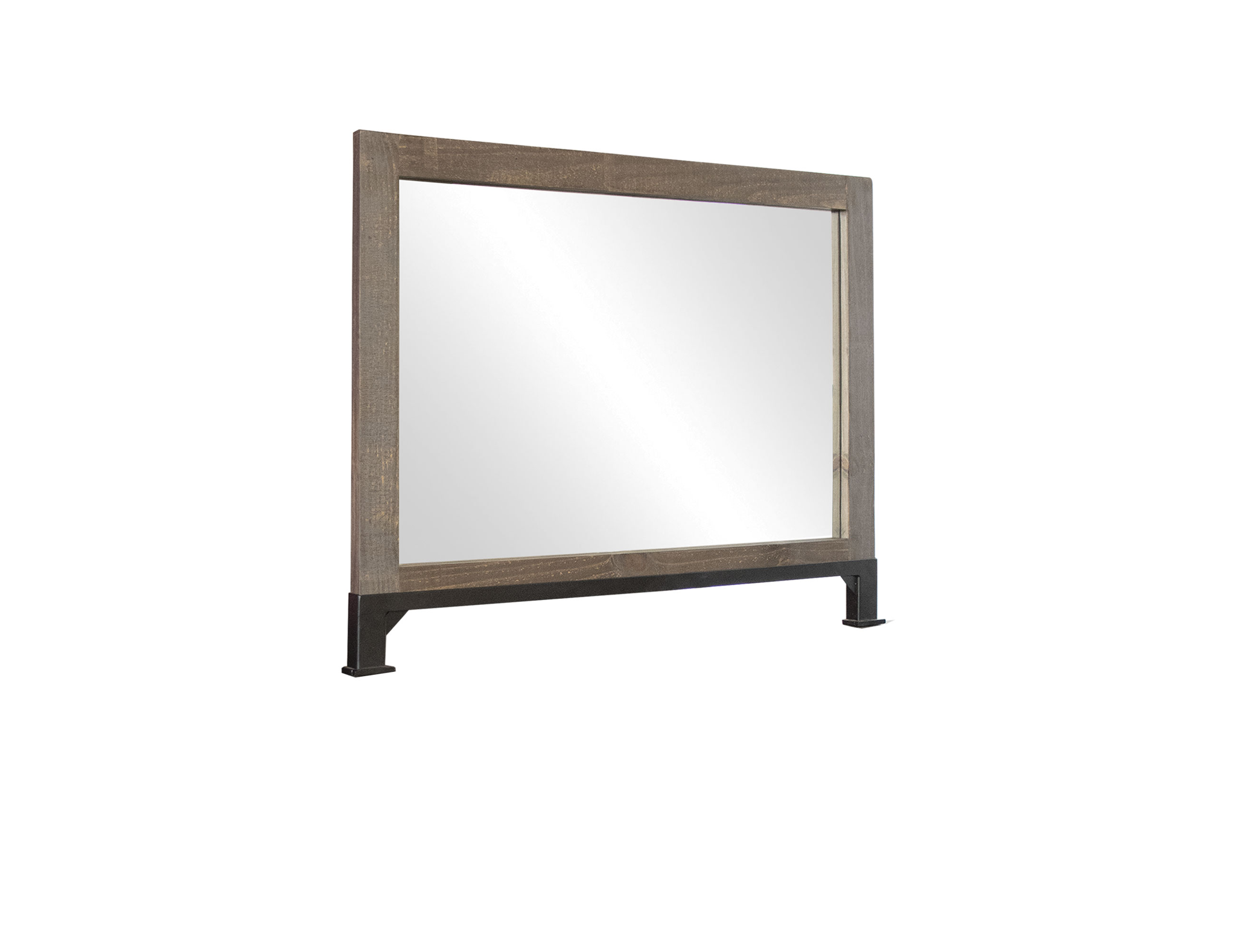 Antique Gray - Mirror - Gray / Brown – Furniture Warehouse Ohio