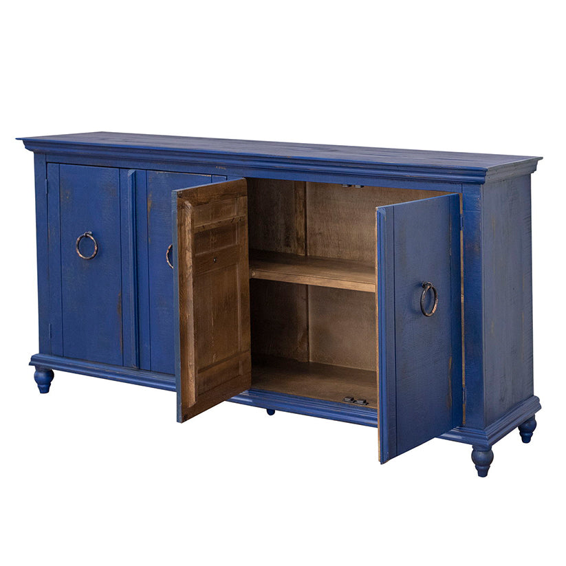Capri - Console - Royal Blue – Furniture Warehouse Ohio
