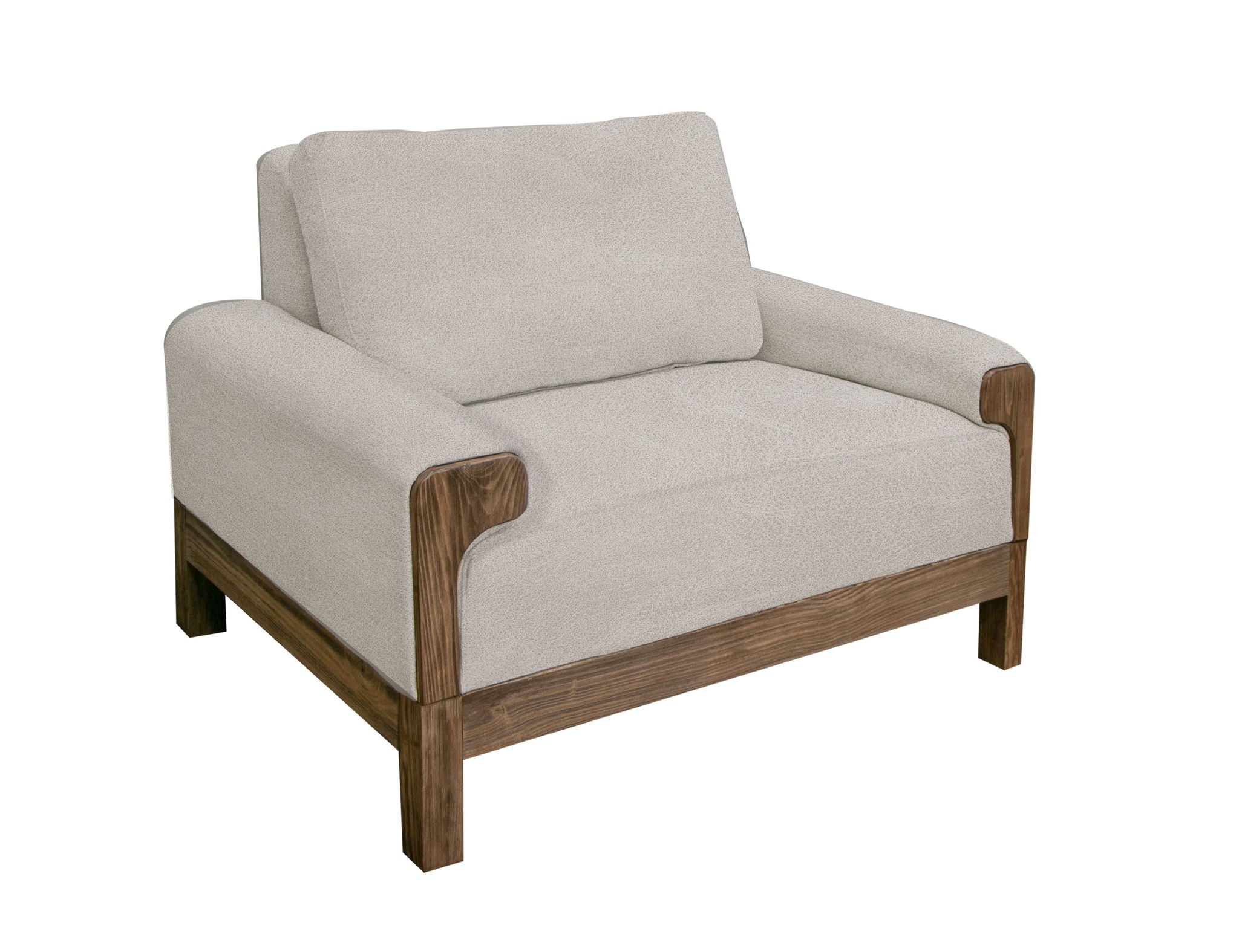 Sedona - Modern Comfort Arm Chair - Marfil – Furniture Warehouse Ohio