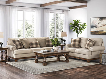 Clearbrooke - Sandstone - Sofa – Furniture Warehouse Ohio