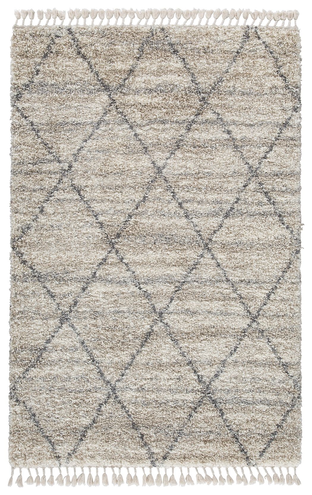 Abdalah - Beige / Gray - Large Rug - 8' x 10' – Furniture Warehouse Ohio