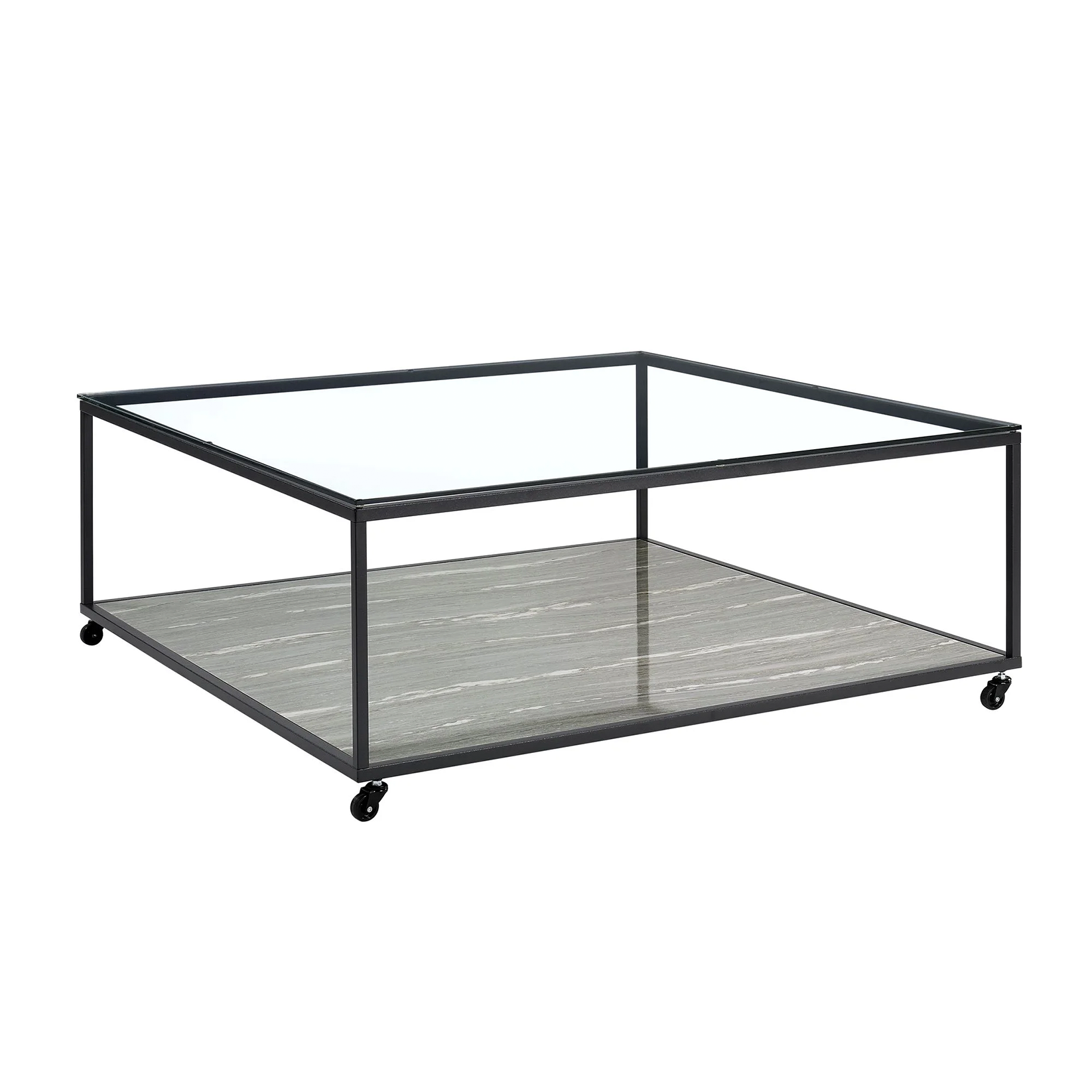Yasmin - Coffee Table - Gray – Furniture Warehouse Ohio