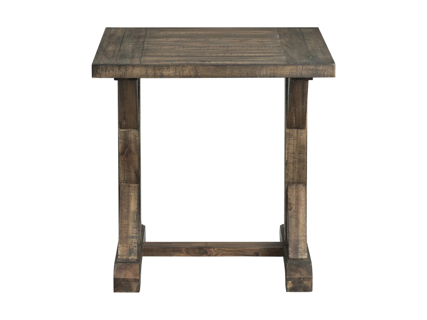 Finn - Trestle End Table - Walnut – Furniture Warehouse Ohio