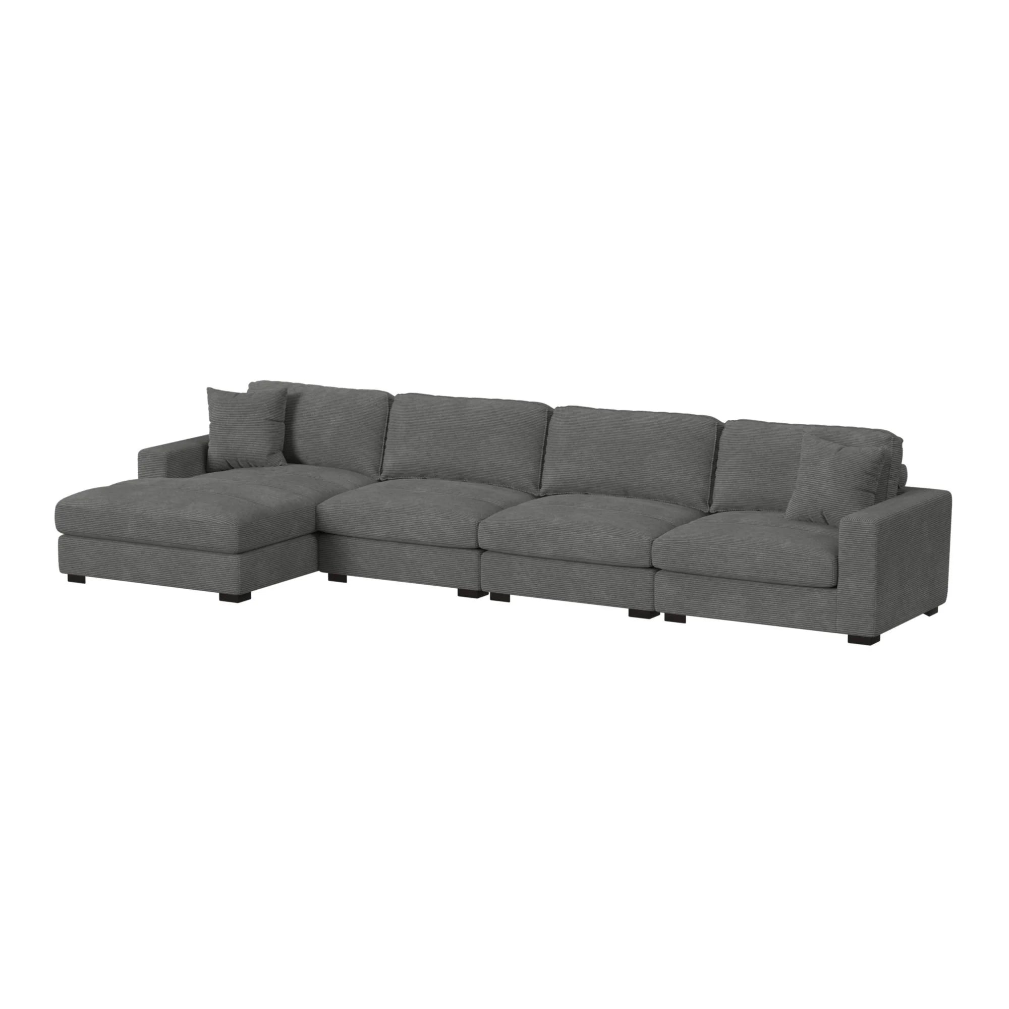 Arizona - Modular 4 Piece Sectional Set With LHF Chaise - Steno Charco ...
