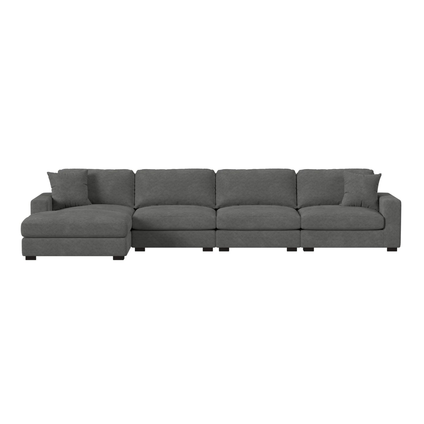 Arizona - Modular 4 Piece Sectional Set With LHF Chaise - Steno Charco ...