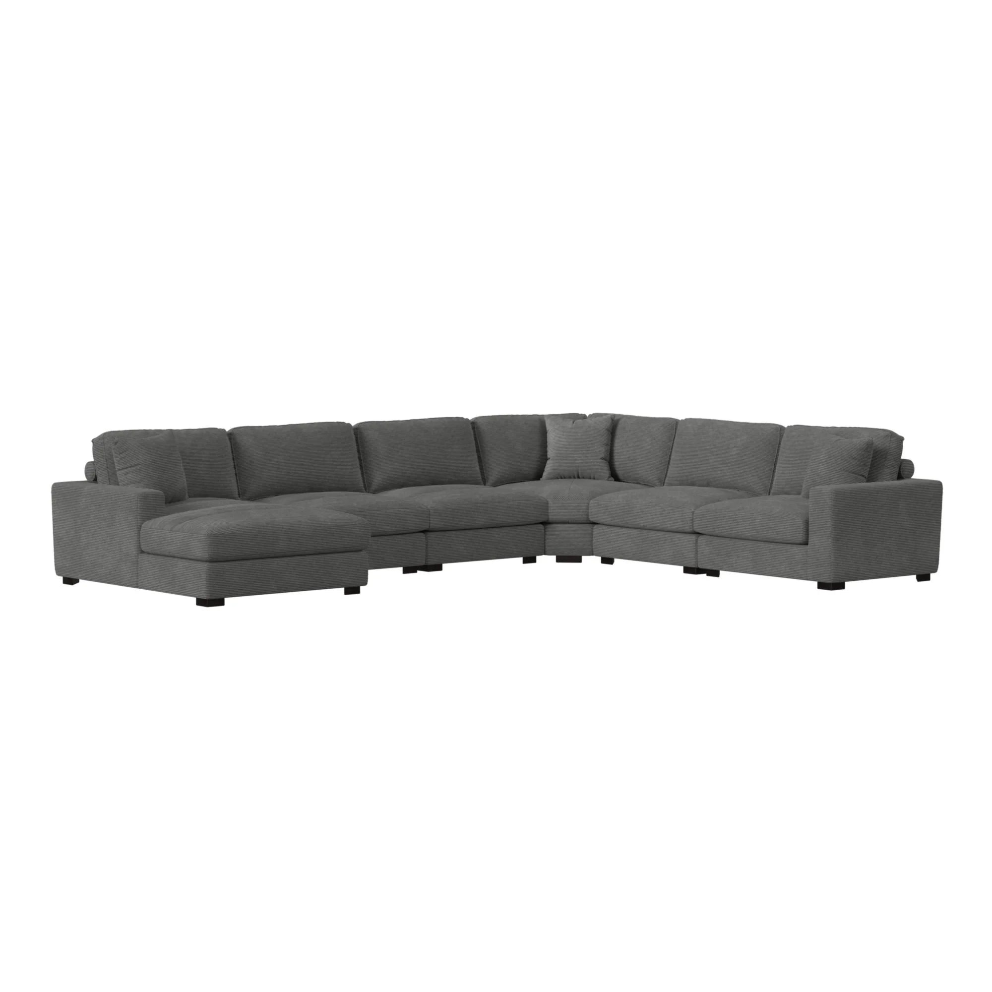 Arizona - Modular 7 Piece Sectional Set With LHF Chaise - Steno Charco ...