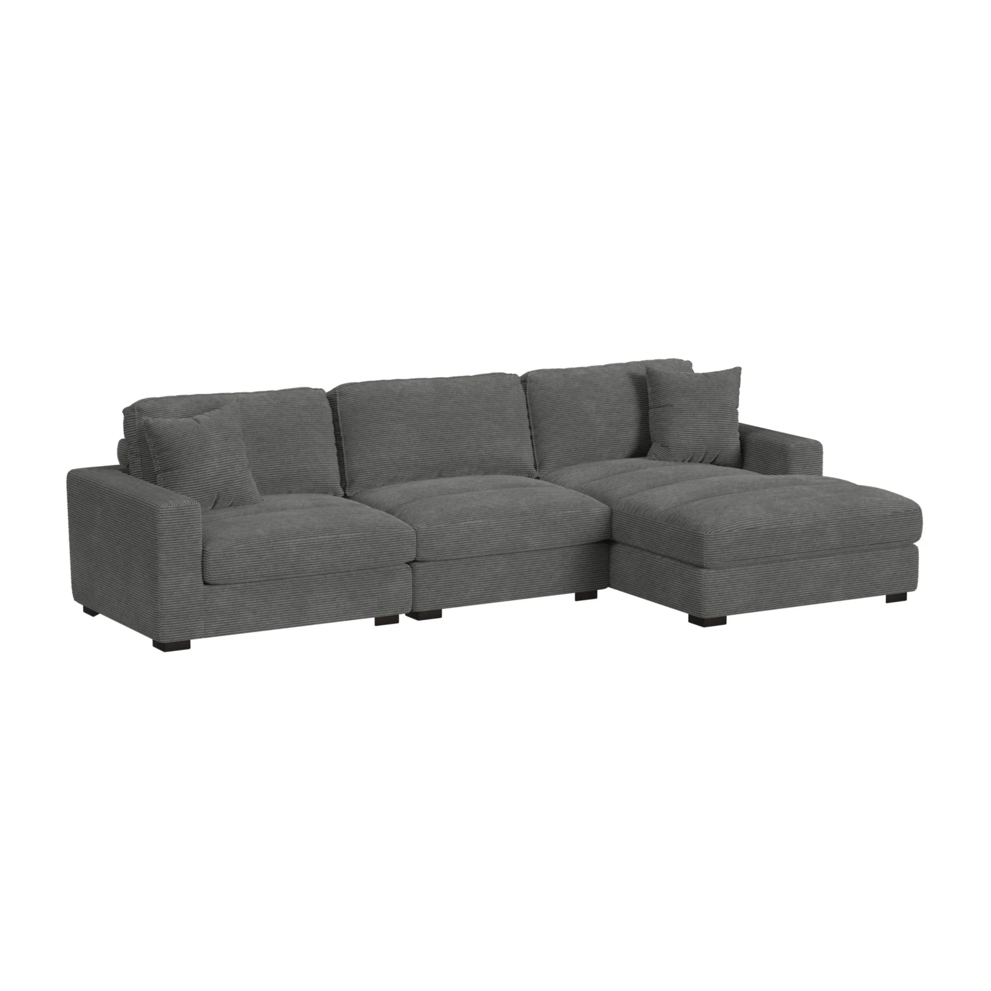 Arizona - Modular 3 Piece Sectional Set With RHF Chaise - Steno Charco ...