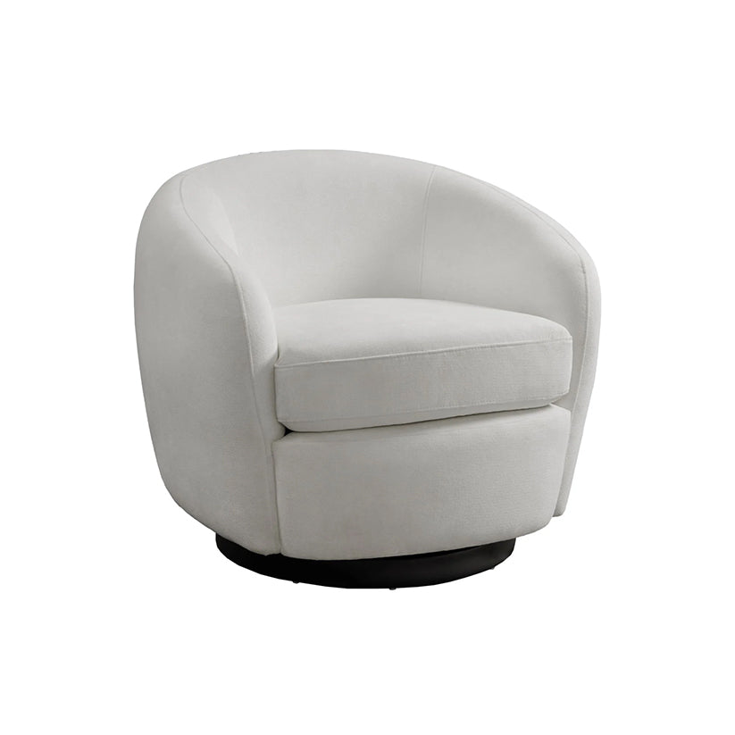 Chanel - Swivel Chair - Bristo White – Furniture Warehouse Ohio