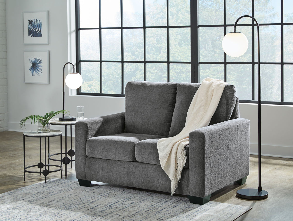 Rannis - Pewter - Twin Sofa Sleeper – Furniture Warehouse Ohio