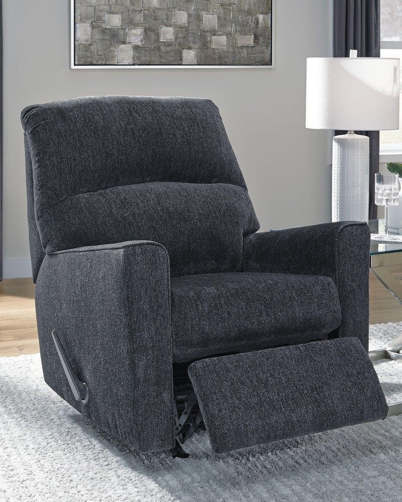 Altari - Dark Gray - Rocker Recliner – Furniture Warehouse Ohio